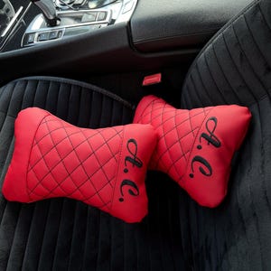 Custom Car Headrest 2 Pcs for All Cars Seat Vehicles - Personalized ...