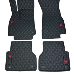 Car Floor Mats for Audi A1-A3-A4-A5-A6-A7-A8-S-RS-Q Series Custom Car ...
