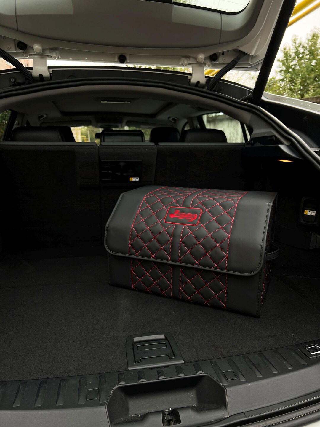 Custom Car Organizer for Jeep Car Storage Heavy Duty Cargo Storage Box ...