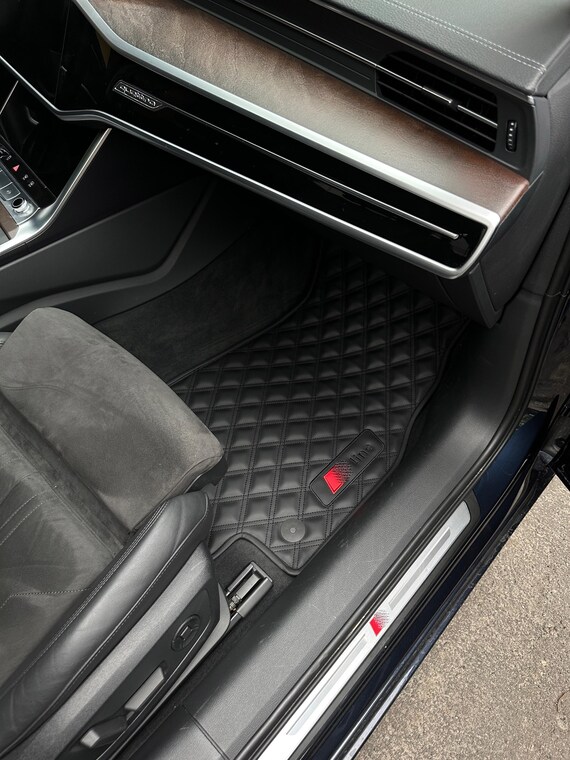 Car Floor Mats for Audi A1 A3 A4 A5 A6 A7 A8 S RS Q Series Custom Car Floor Mats Luxury Car Mats for All Cars Leather Car Mats Set Etsy
