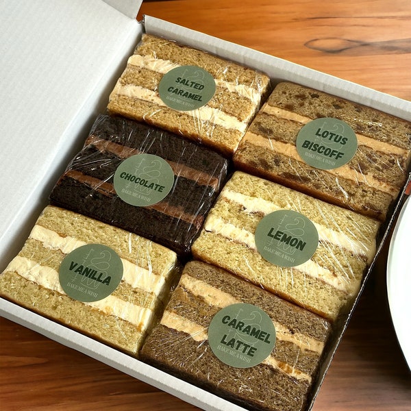 Cake Slice Boxes - Etsy UK