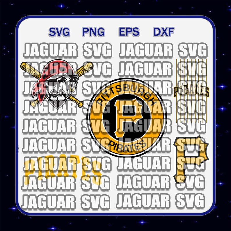 Pittsburgh Piratess SVG PNG, Svg Sports Files, Svg for Cricut, Clipart ...