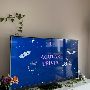 ACOTAR Trivia | Party Game | Digital Download | Printable - Etsy