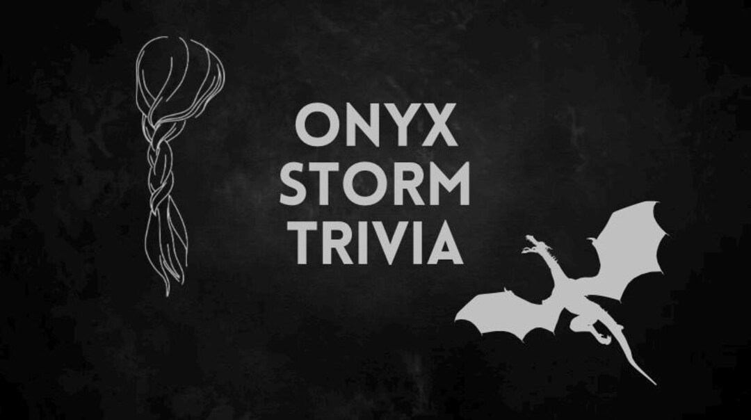 Onyx Storm Trivia | Party Game | Book Club | Digital Download ...