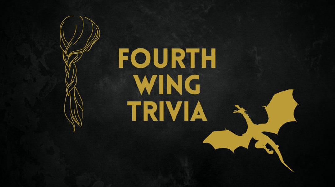 Fourth Wing Trivia | Party Game | Digital Download | Printable | - Etsy