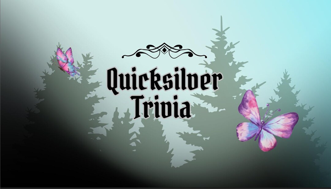 Quicksilver Trivia | Party Game | Book Club | Digital Download ...