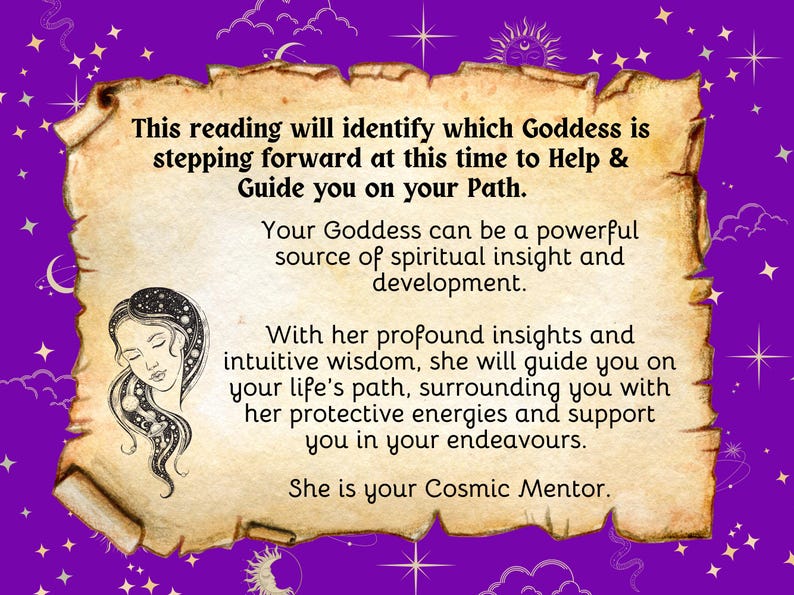 Goddess Deity Reading: Who is Your Deity Goddess Reading, Spiritual ...