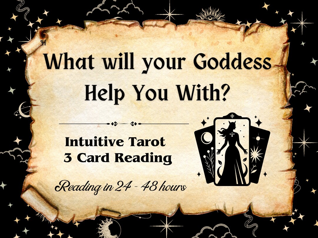 What Will Your Goddess Help You With? Intuitive Tarot Reading, Guidance ...