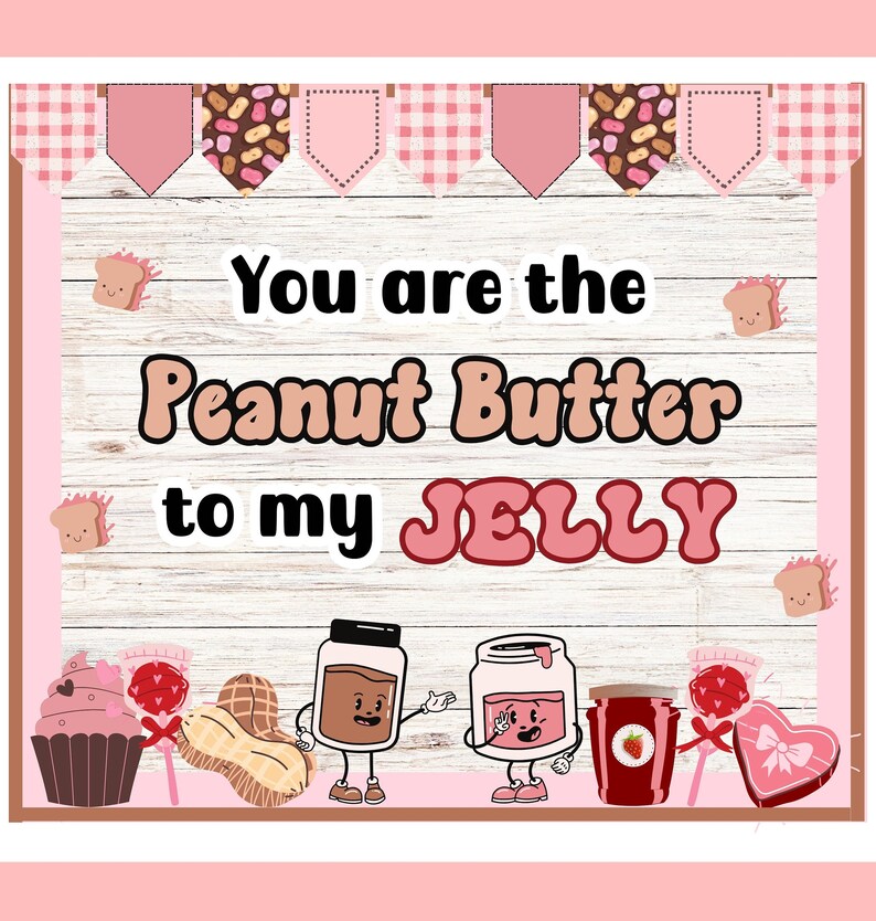 Valentines Day Bulletin Board Kit Valentines Day February Bulletin ...