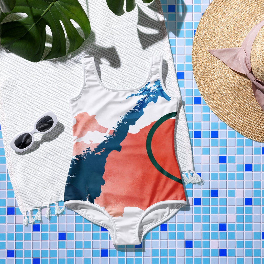 Dive Into Style With Our Juvenile All-over Print Swimsuit for Kids ...