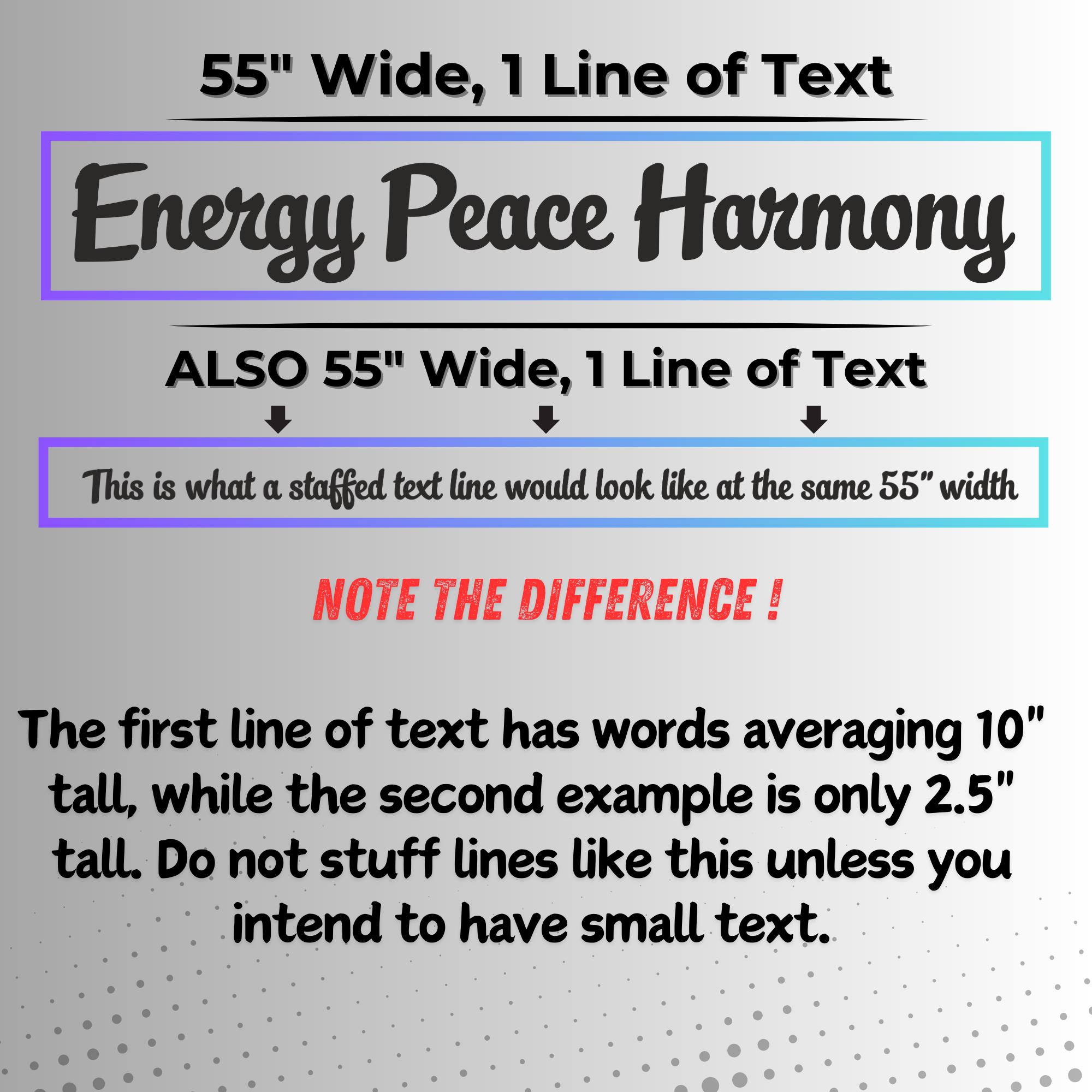 Customizable Wooden Word Signs - Personalized Wood Words & Custom Wall ...