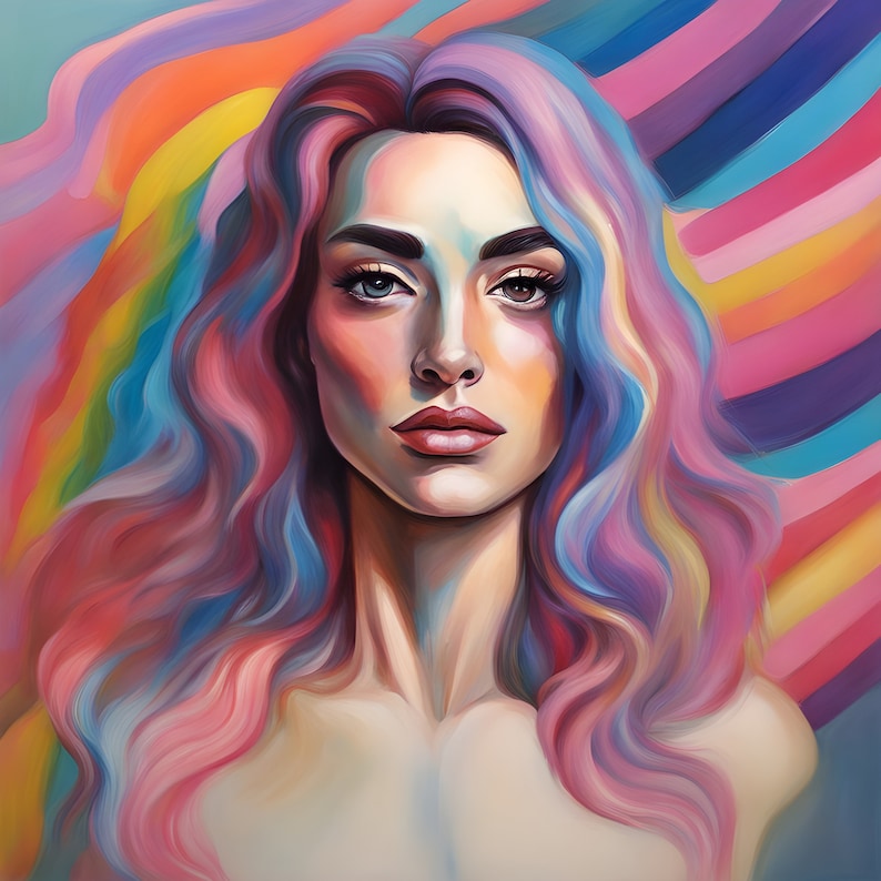 9 Beautiful Portraits Transgender Art - Etsy