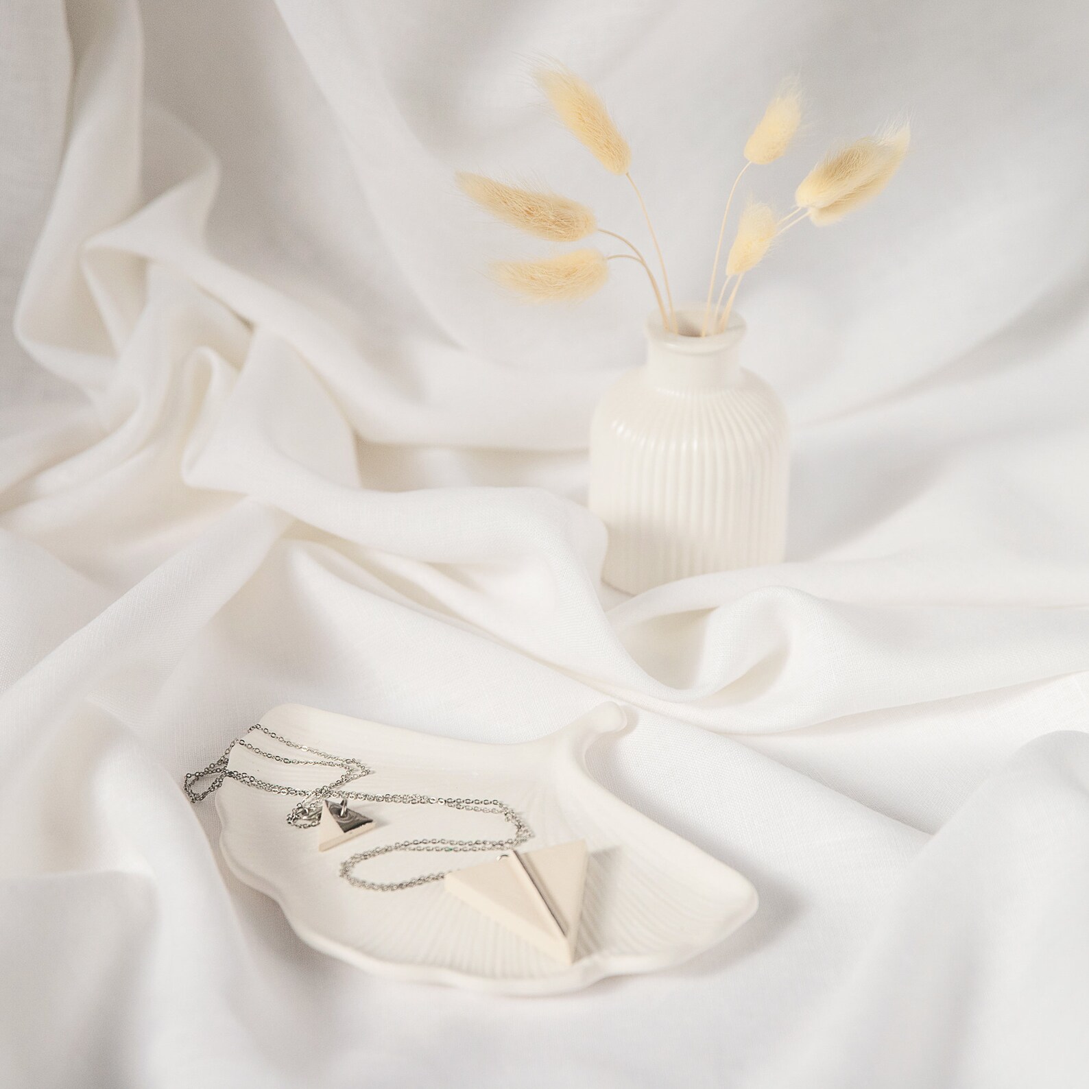 Handmade Gypsum Leaf Shape Tray - Ideal Jewelry Tray, and Eco-friendly ...