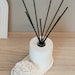 Elegant White Gypsum Cover for 100 Ml Reed Diffuser With Home Fragrance ...