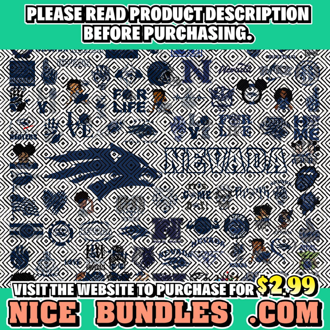 89 Files Nevada-wolf Pack Team Bundle Svg, Nevada-wolf Pack Svg, N-C-A ...
