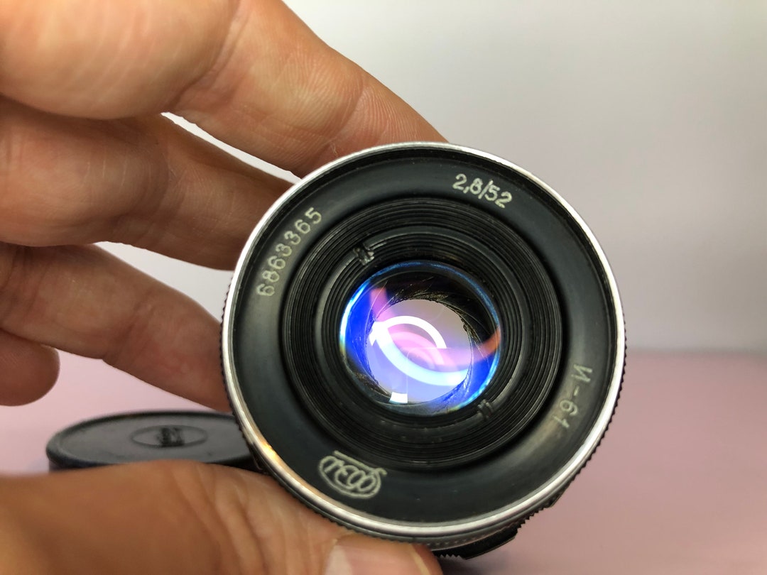 Lens Industar 61 2.8/52,rare,ussr, Popular Lens, Camera Fed-3, Vintage ...