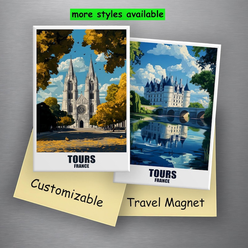 Tours kühlschrankmagnet - Etsy.de