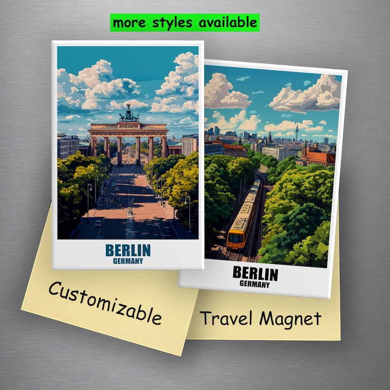 Berlin Souvenir Magnets - Etsy