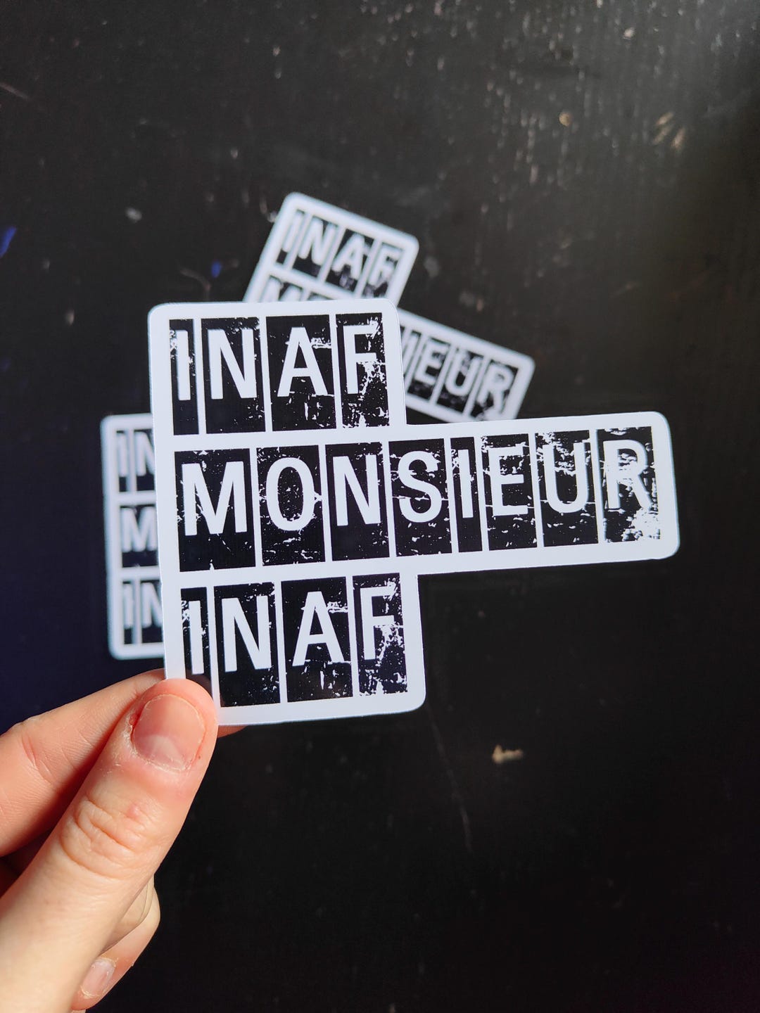 Autocollant inaf Monsieur Inaf Stickers Humour, Tik, Marrant, Viral ...