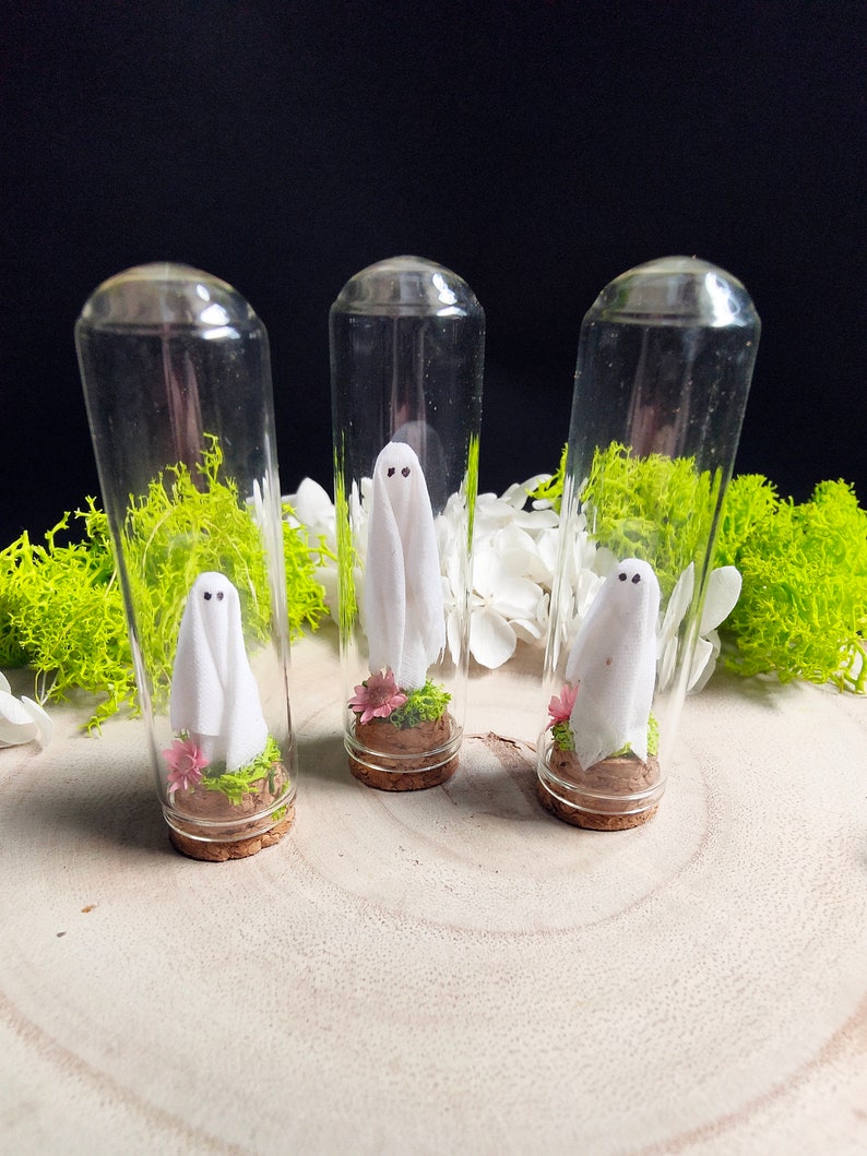 Adopt a Mini Ghost Tube Spooky Gift, Home Decor, Creepy Cute, Halloween ...