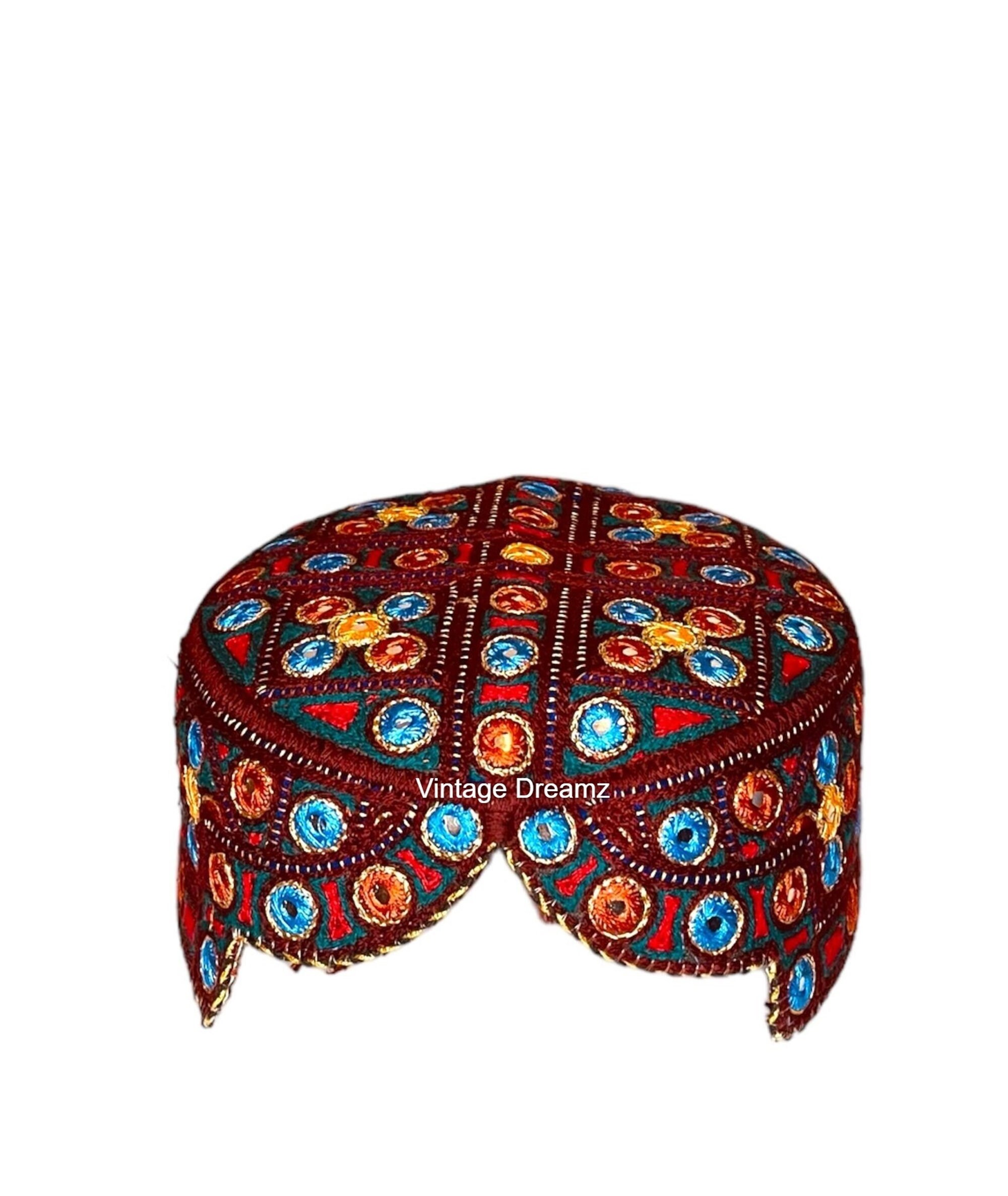 Sindhi Topi Balochi Topi Trendy Traditional Vibrant Colorful Topi ...