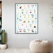 English Alphabet Poster to Print for Children. Hand-painted - Etsy