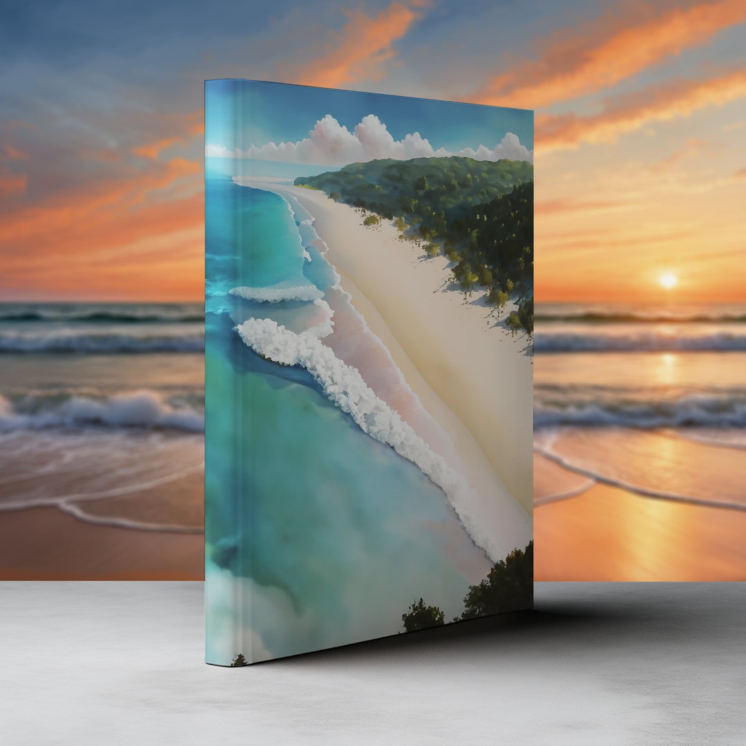 Coastal Landscape Hardcover Journal for Adventurers and Sea Lovers ...