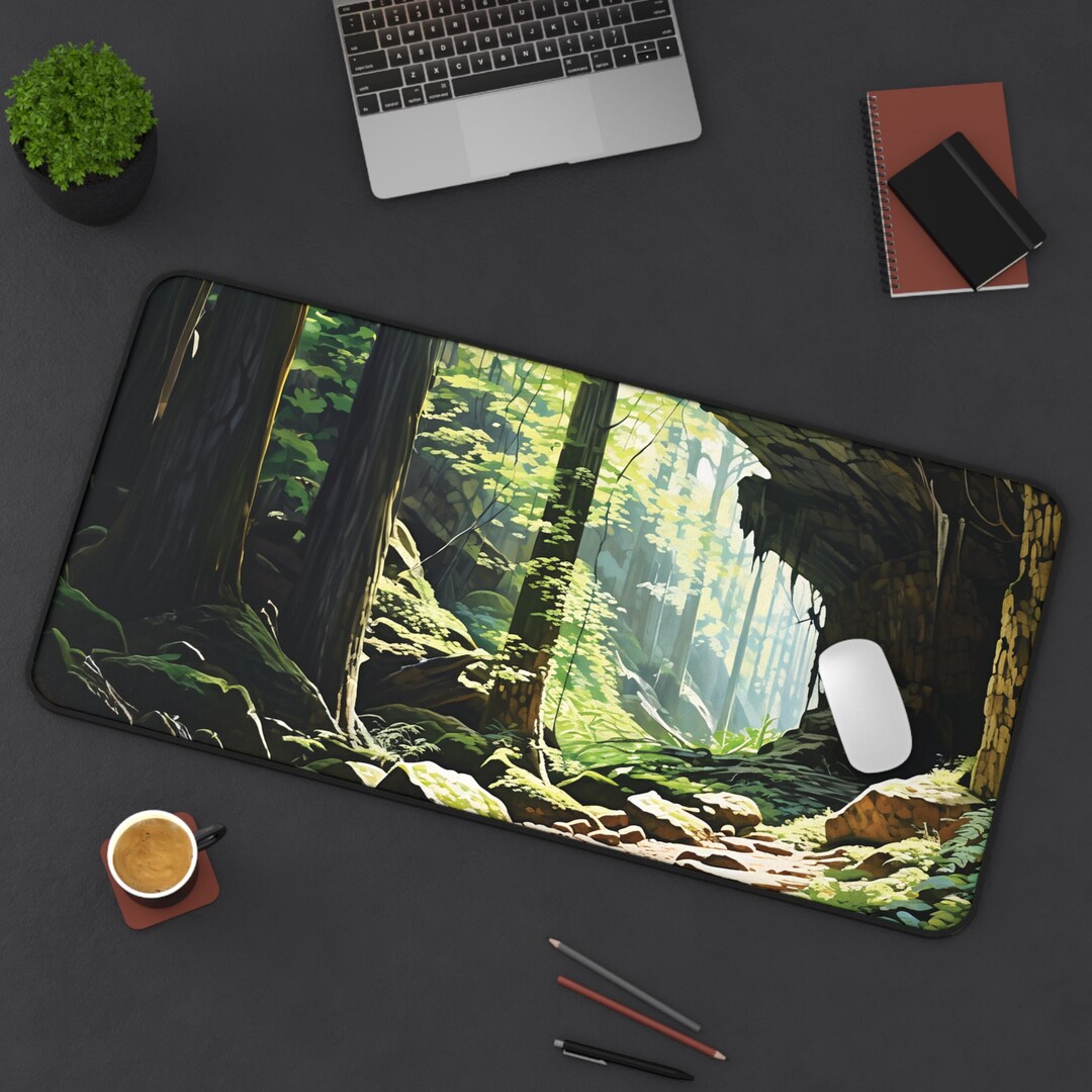 Forest Ravine Landscape Mouse Pad for Adventurers and Nature Lovers ...