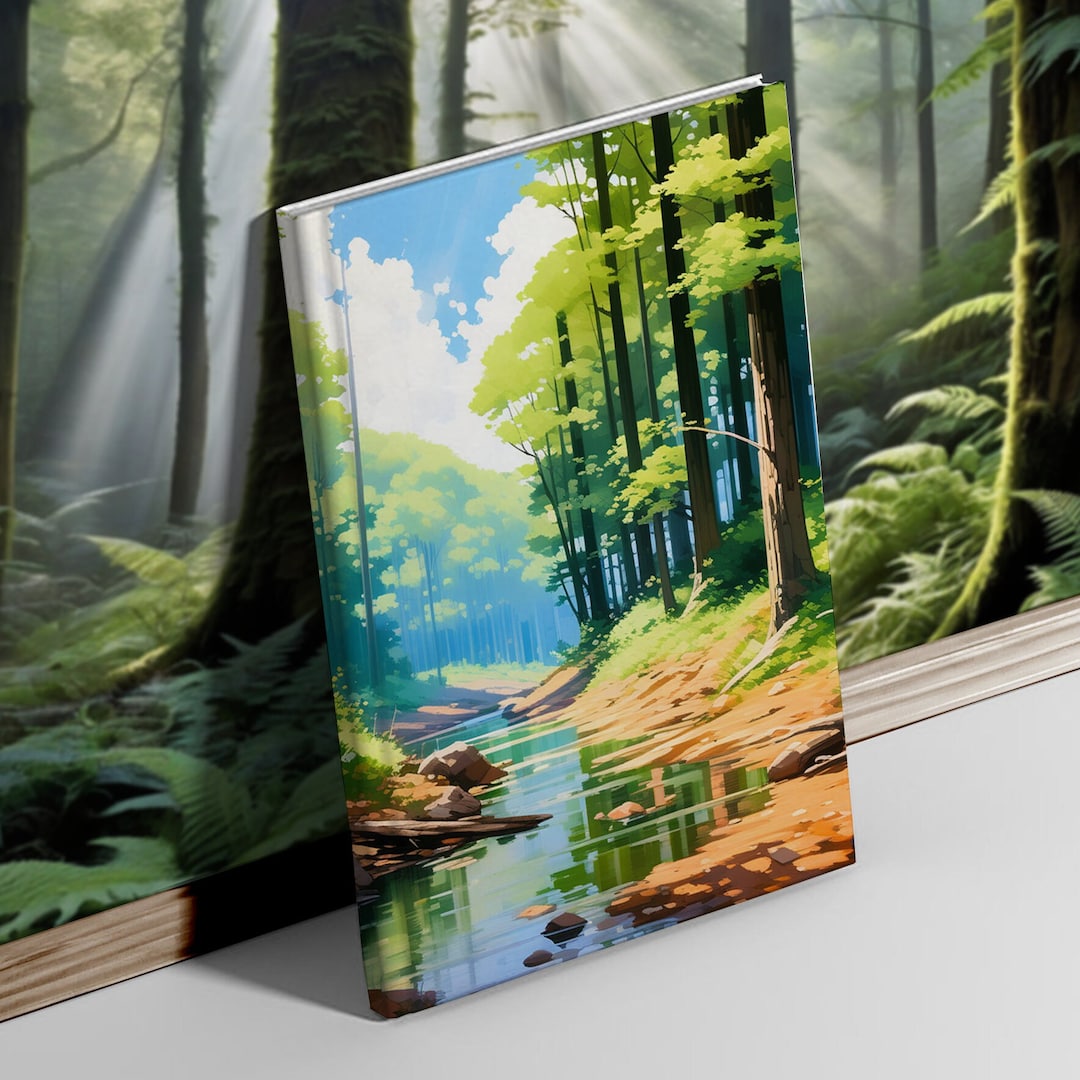 Forest Creek Landscape Hardcover Journal, Park Ranger Adventurer ...