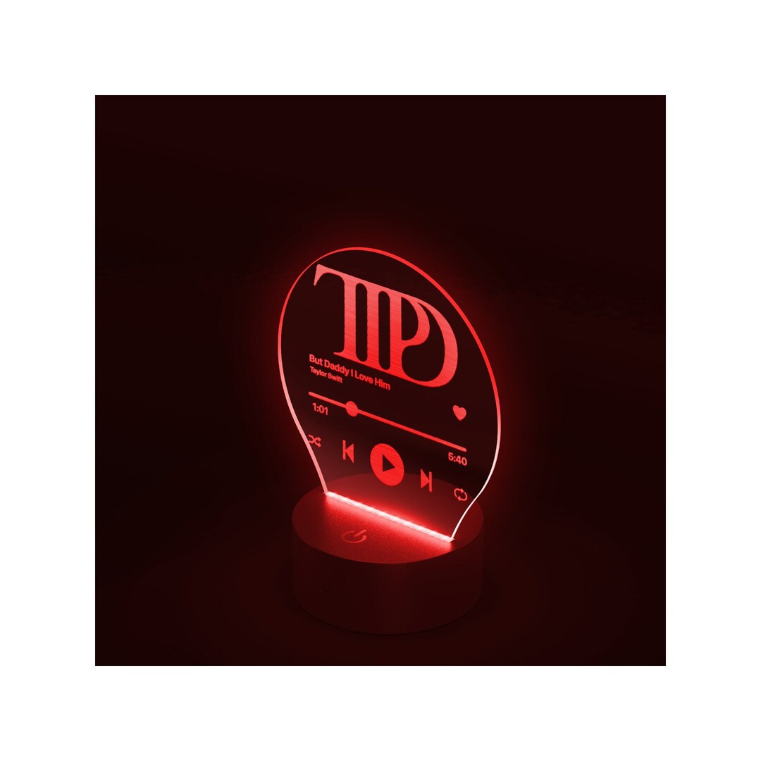 Taylor Swift TTPD but Daddy, I Love Him, Taylor Swift Night Light ...