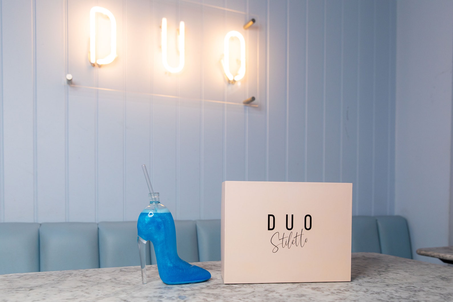 DUO Stiletto Glass Cocktail High Heel Shoe - Etsy UK