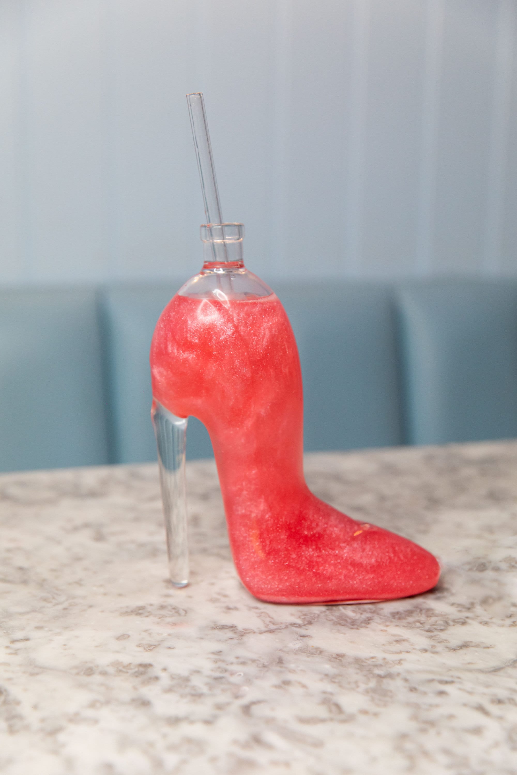 DUO Stiletto Glass Cocktail High Heel Shoe - Etsy UK