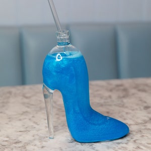 DUO Stiletto Glass Cocktail High Heel Shoe - Etsy UK