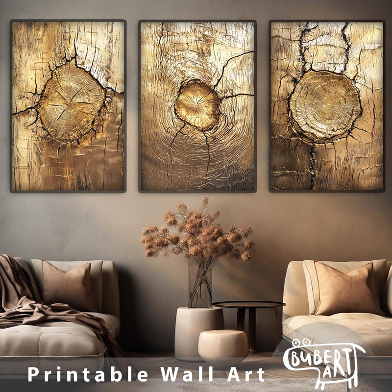 Tree Trunk Art - Etsy