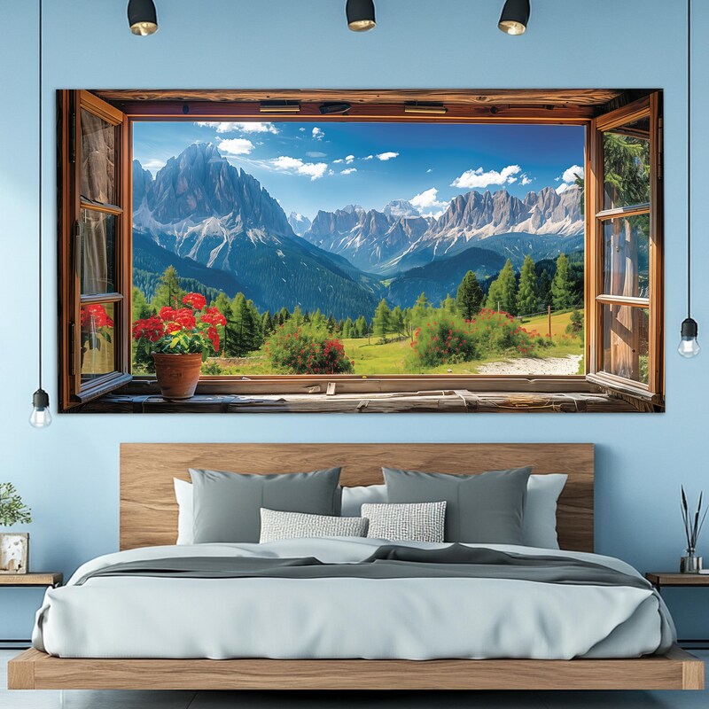 Fake Window Art - Etsy