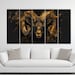 Ram Canvas Print in an Oil Painting Style, Arias Sign Poster, Arias ...