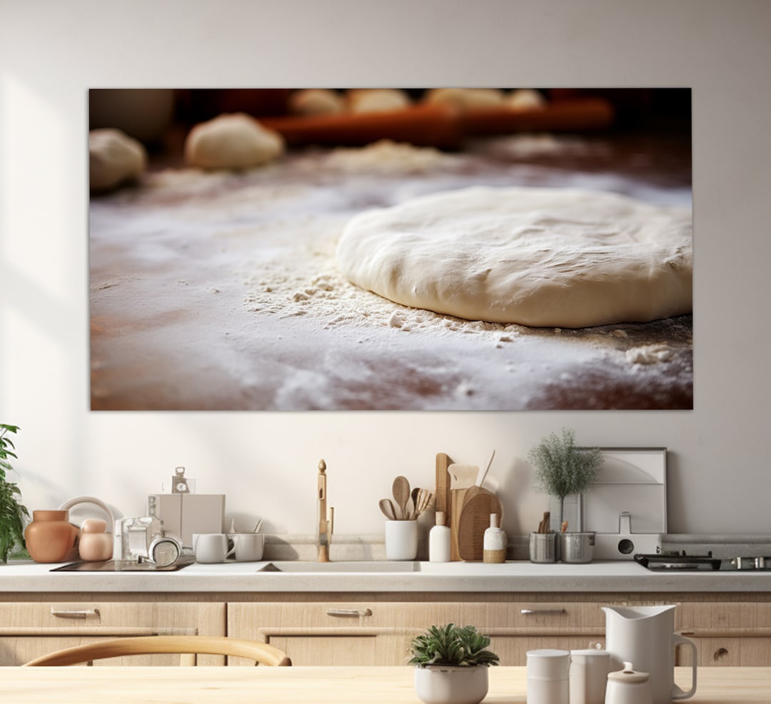 Baking Wall Art, Baking Canvas Print, Bakery Wall Decor, Baker Gift ...
