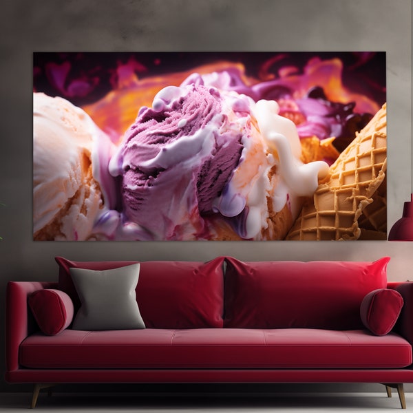 Ice Cream Print - Etsy
