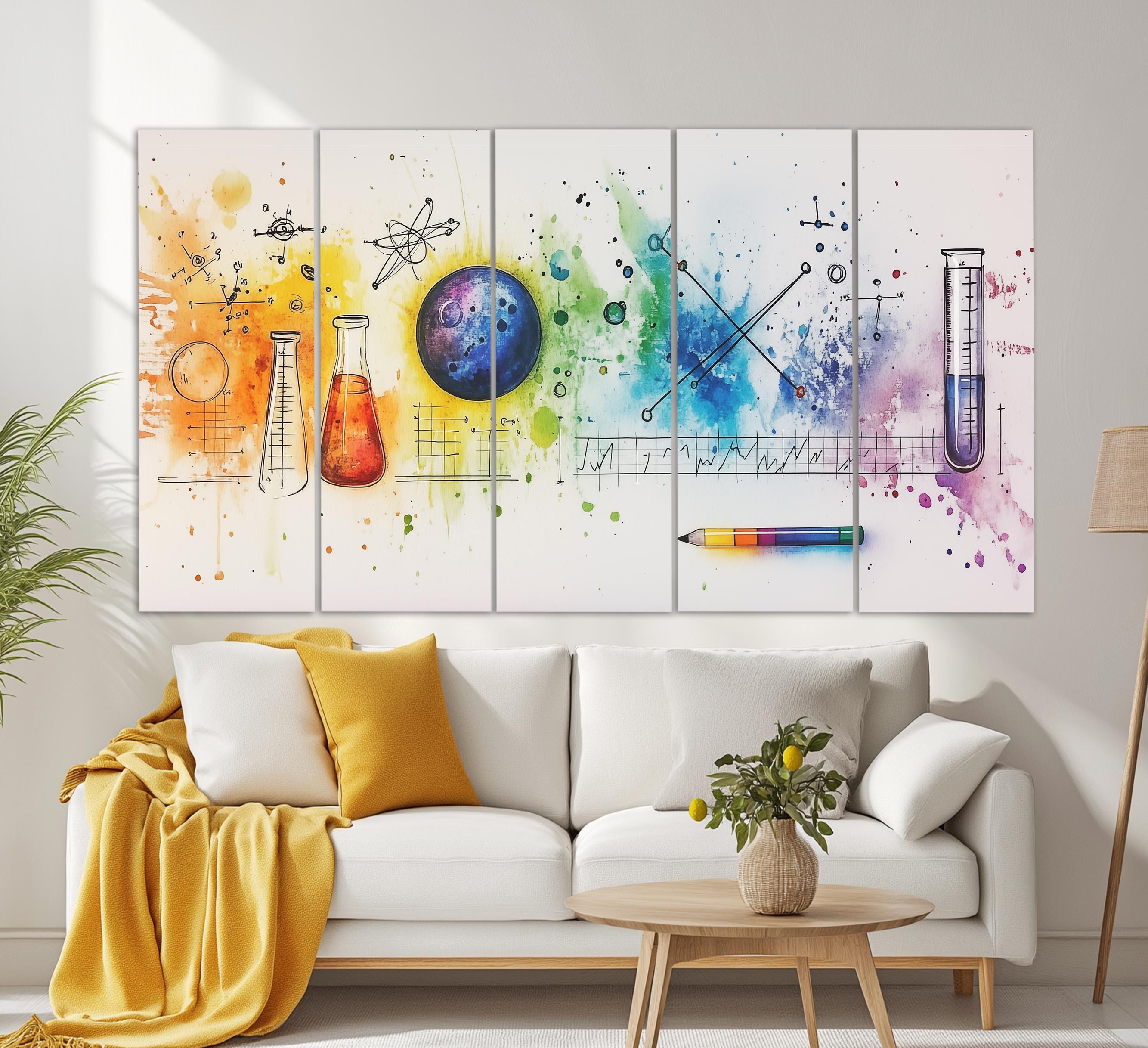 Chemistry Wall Art, Chemistry Canvas Print, Chemistry Class Decor ...