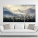 Caracas Canvas Print in a Mystical Painting Style, Abstract Caracas ...