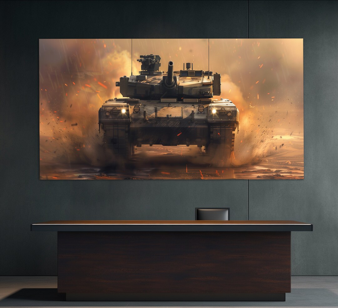 FV4034 Challenger 2 Canvas Print, Military Wall Art, Military Gift ...