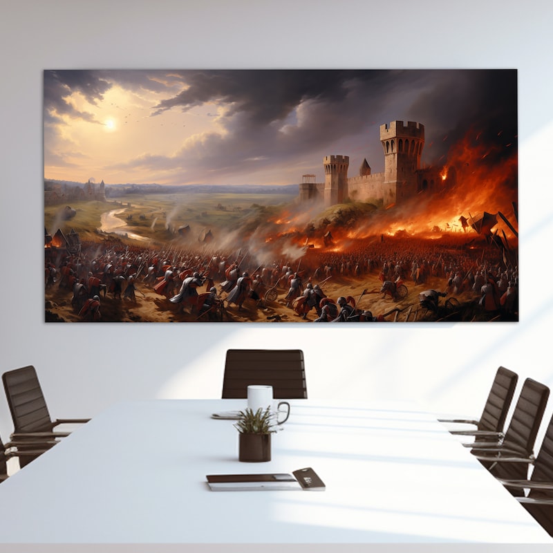 Renaissance Battle Art - Etsy