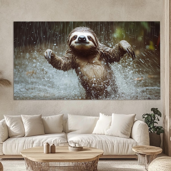 Sloth Painting - Etsy