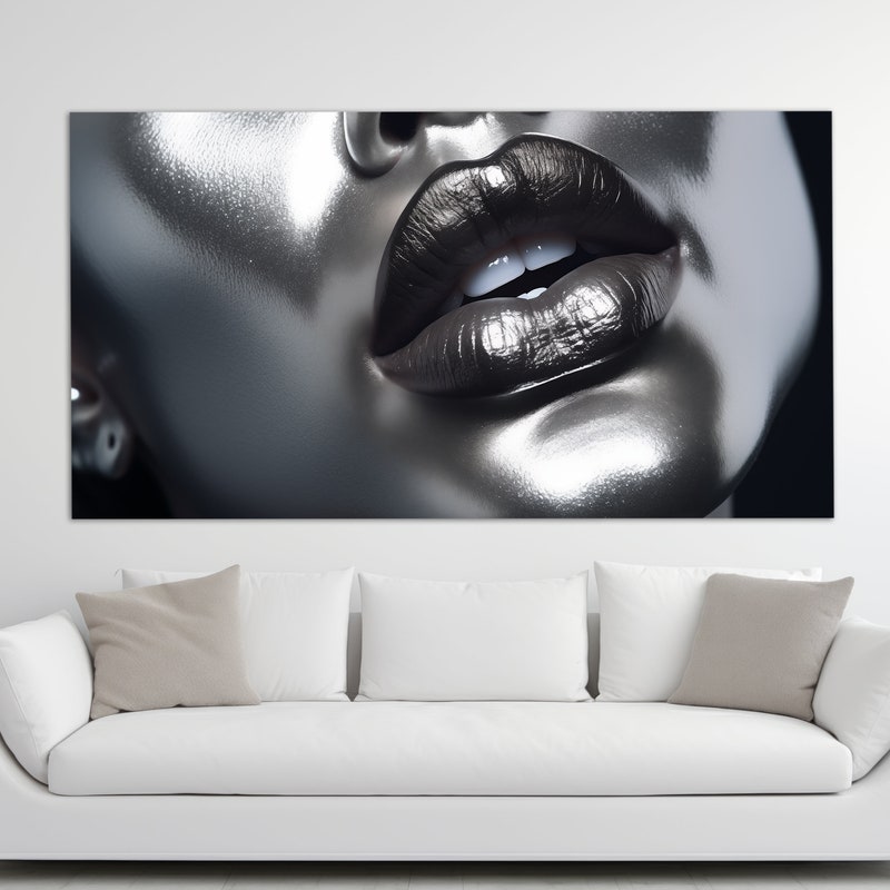 Lips Poster - Etsy