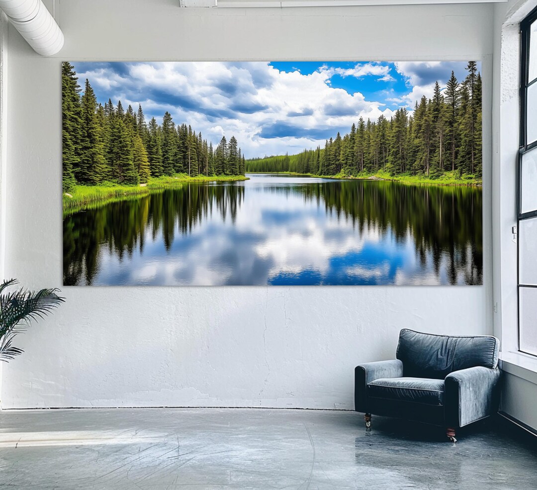 Lake Verna, Rocky Mountain National Park, Colorado Canvas Print ...
