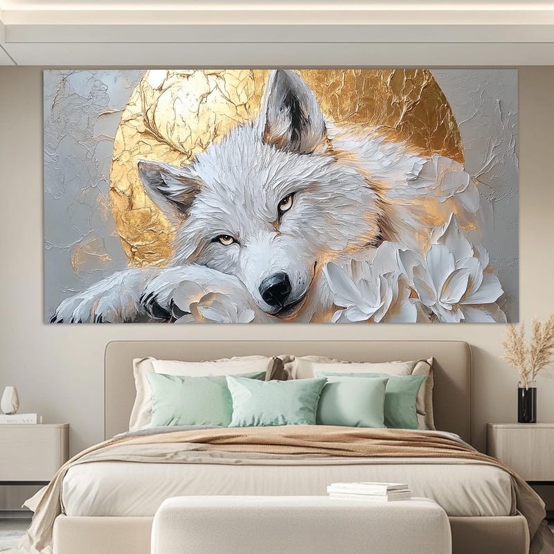 Wolf Poster - Etsy