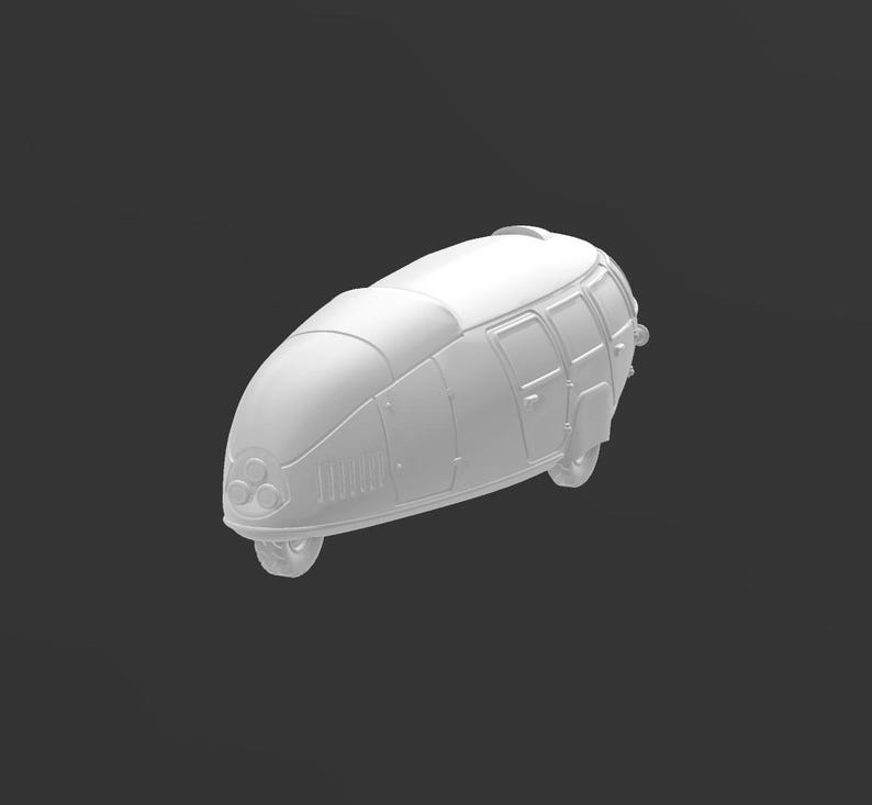 Dymaxion Car [US] – 3D Printed Model Kit - Etsy