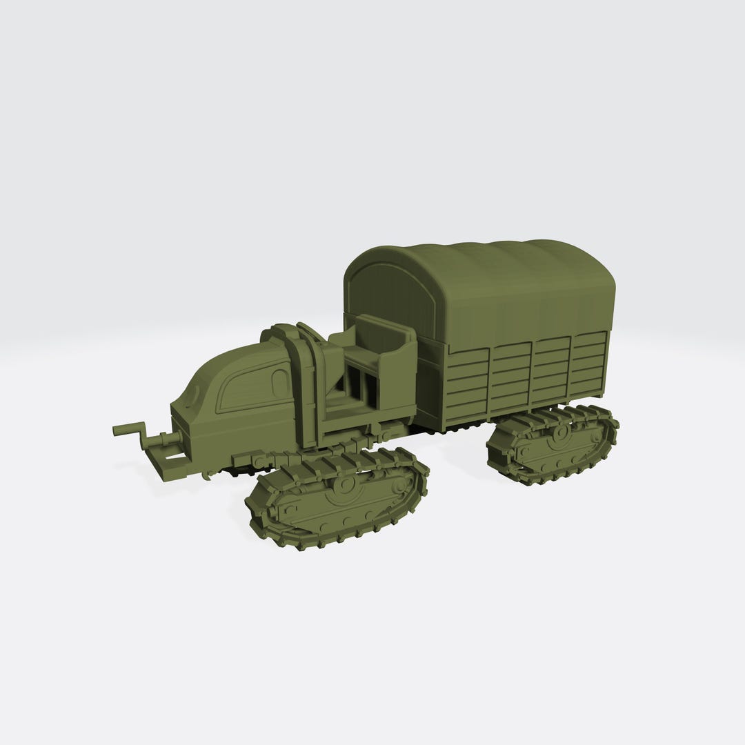 Latil TAR WWI Artillery Tractor – 3D Printed Model Kit - Etsy