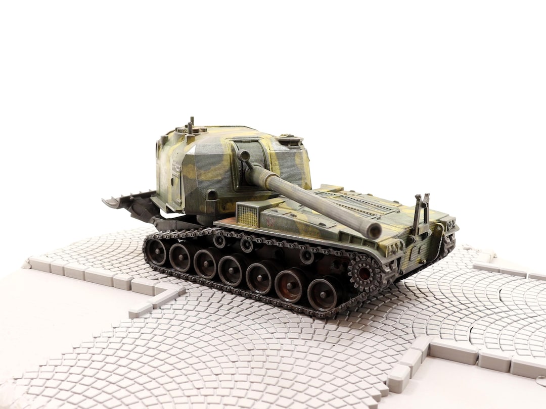 M53/55 1/35 Fully Painted Model – U.S. Self-propelled Howitzer – One of ...