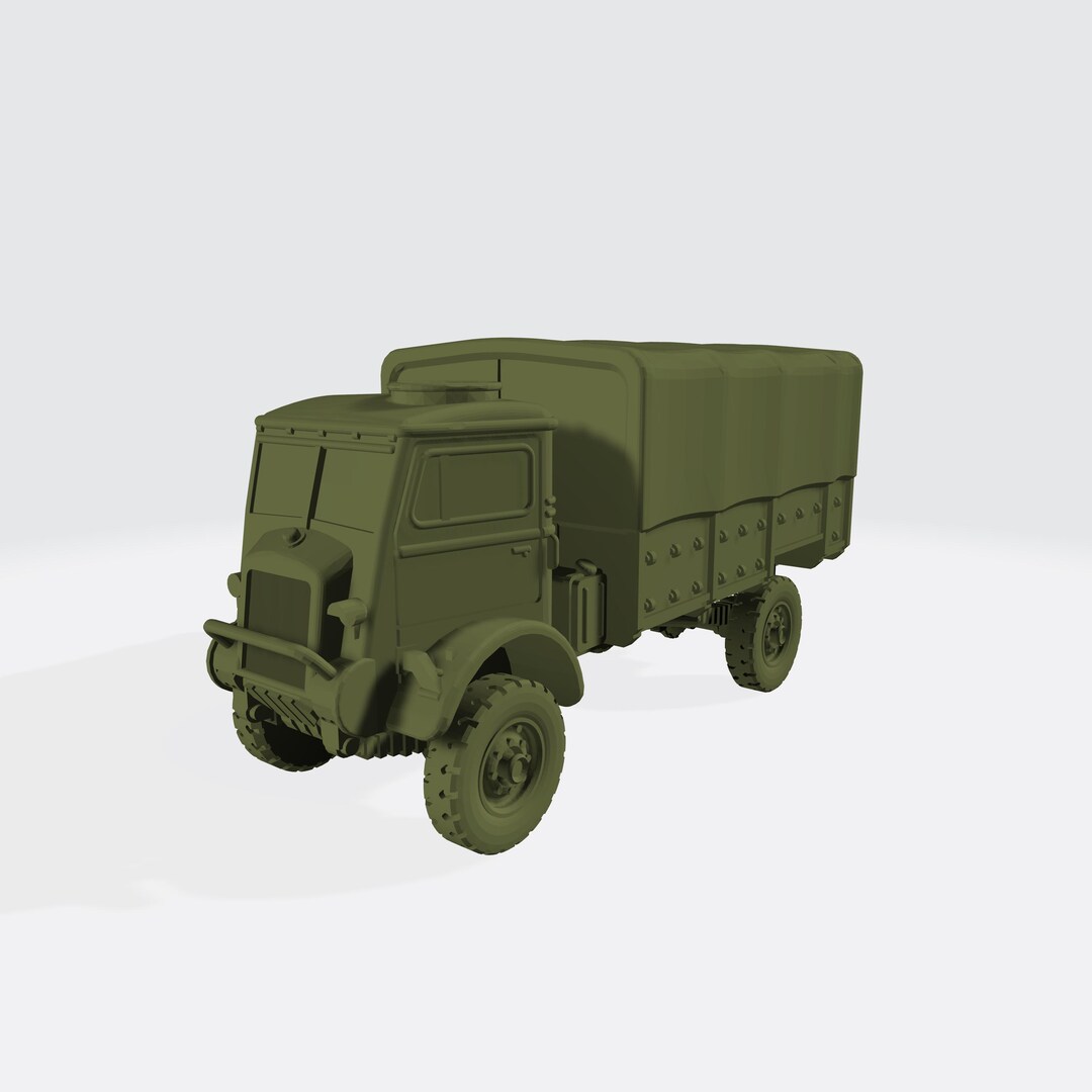 Bedford QL [UK] – WWII – 3D Printed Model Kit - Etsy